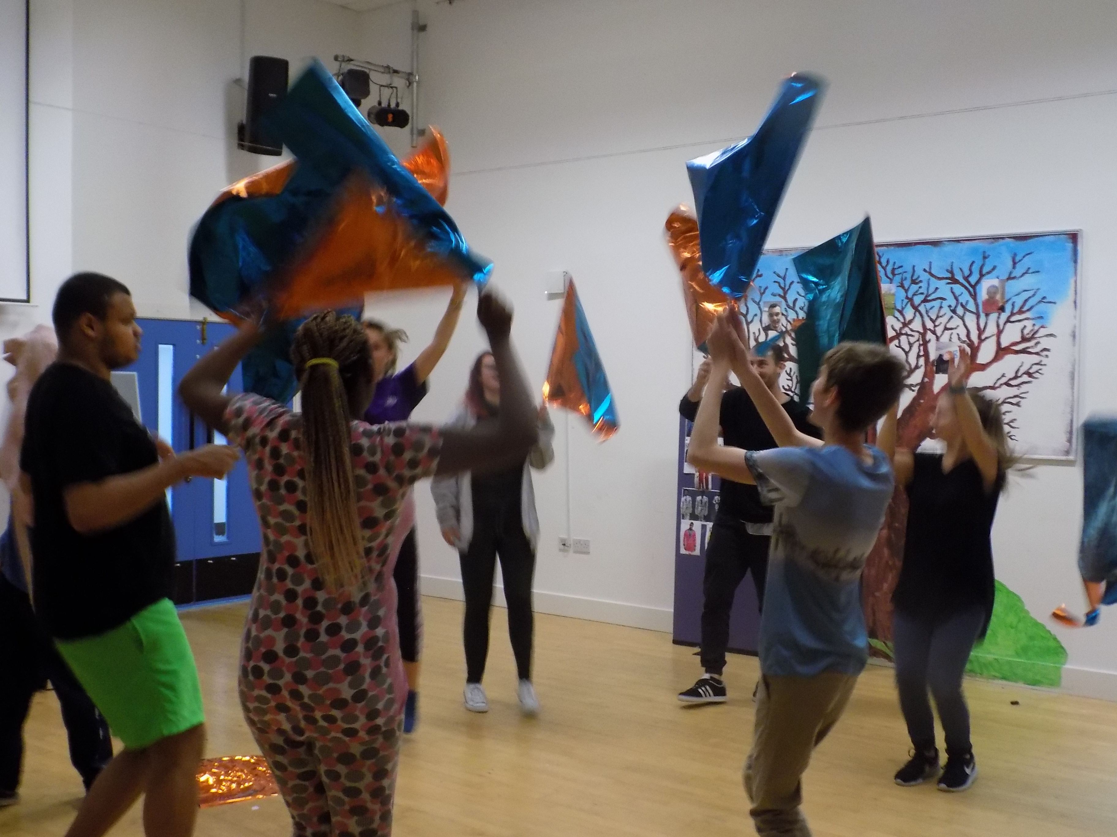 Dance workshop for students at MacIntyre School | MacIntyre