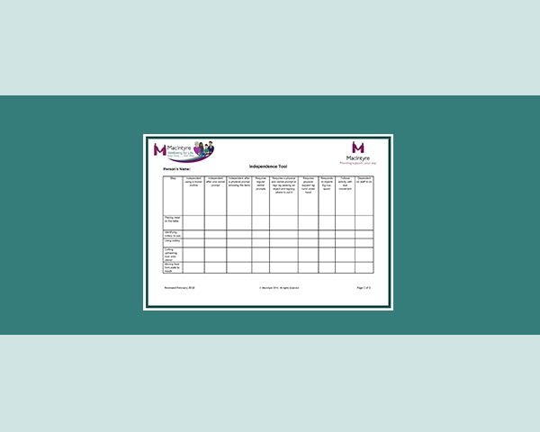 Independence Tool | MacIntyre